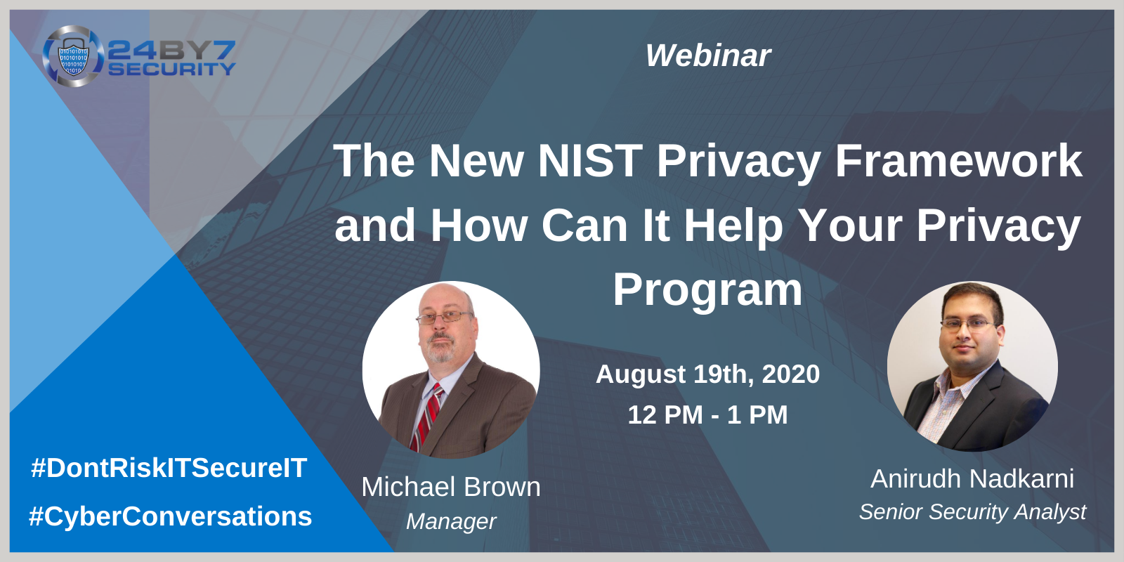 The New NIST Privacy Framework & How Can It Help Your Privacy Program